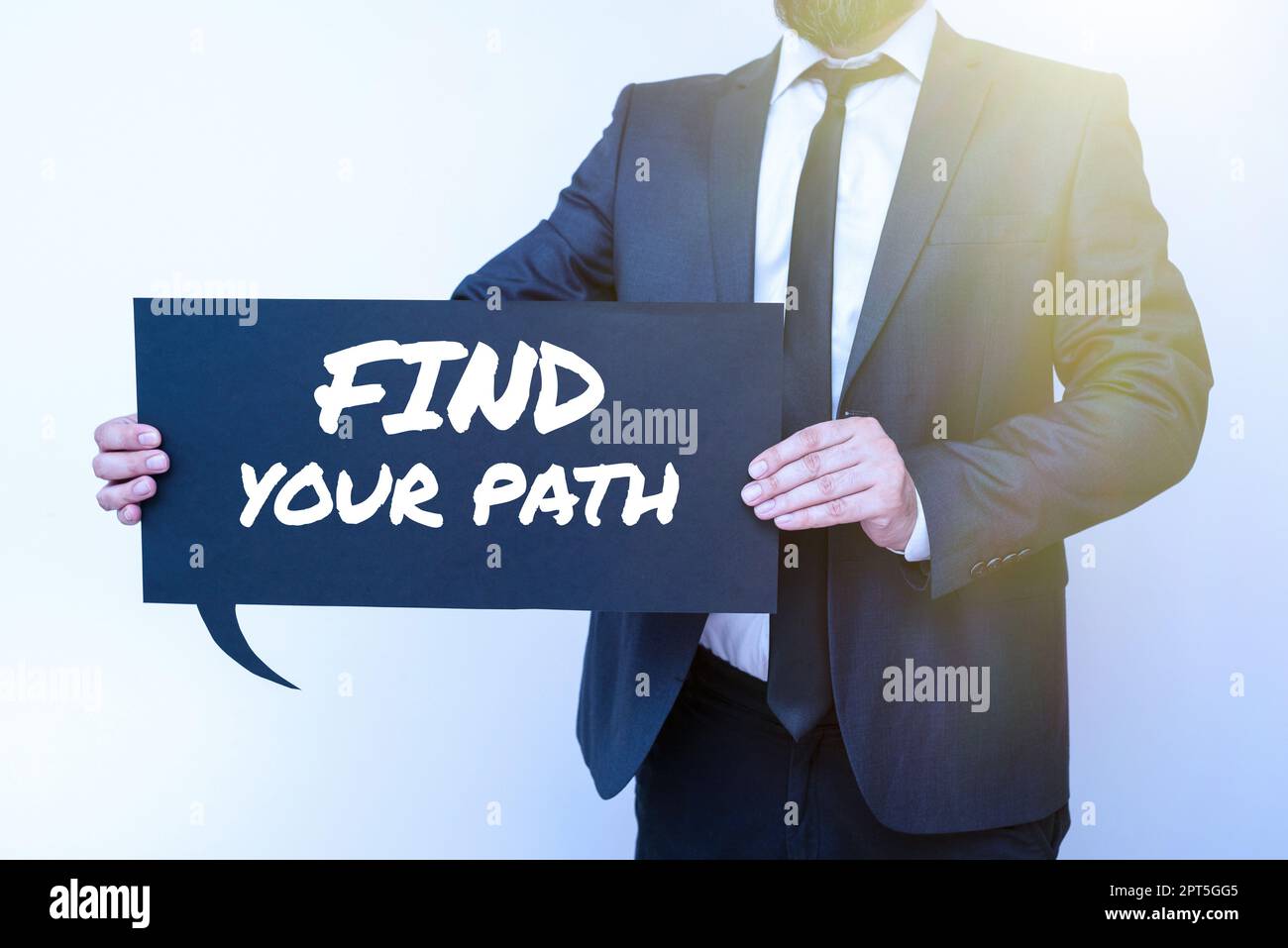 Handwriting text Find Your Path, Business concept Search for a way to ...