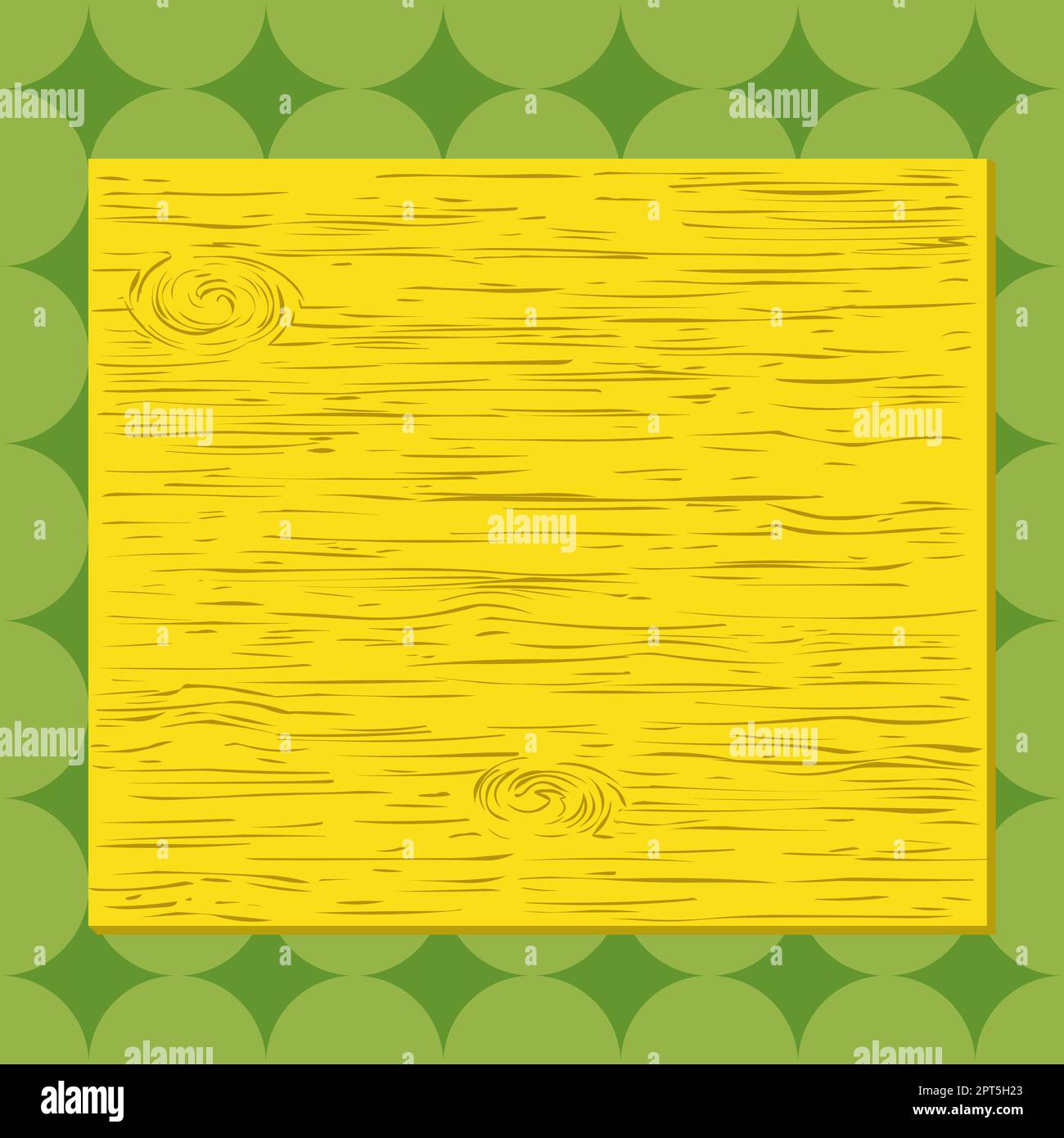 Square rectangle unreal cartoon wood wooden nailed stuck on coloured ...