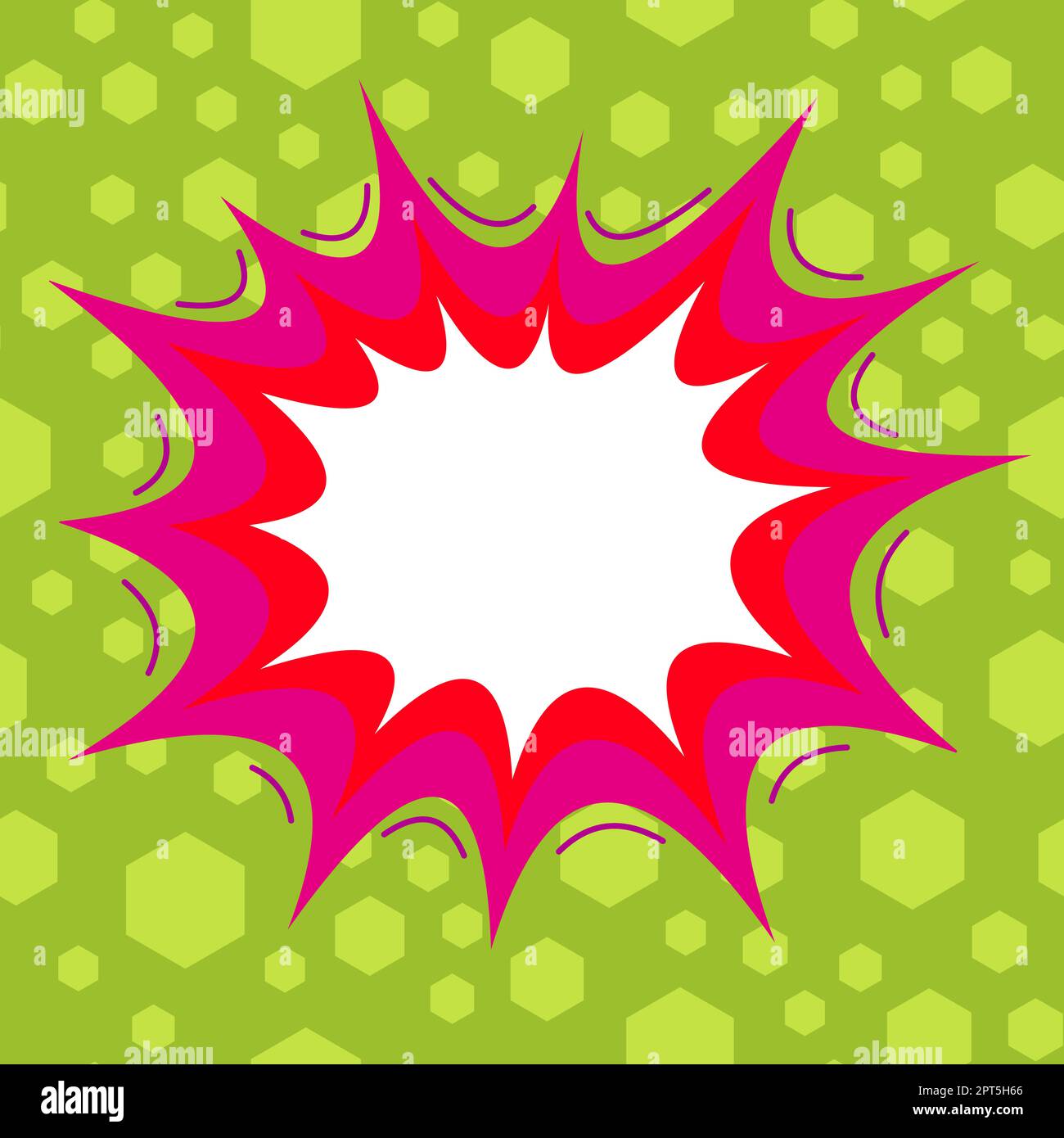 Asymmetrical uneven shaped format pattern object outline multicolour ...