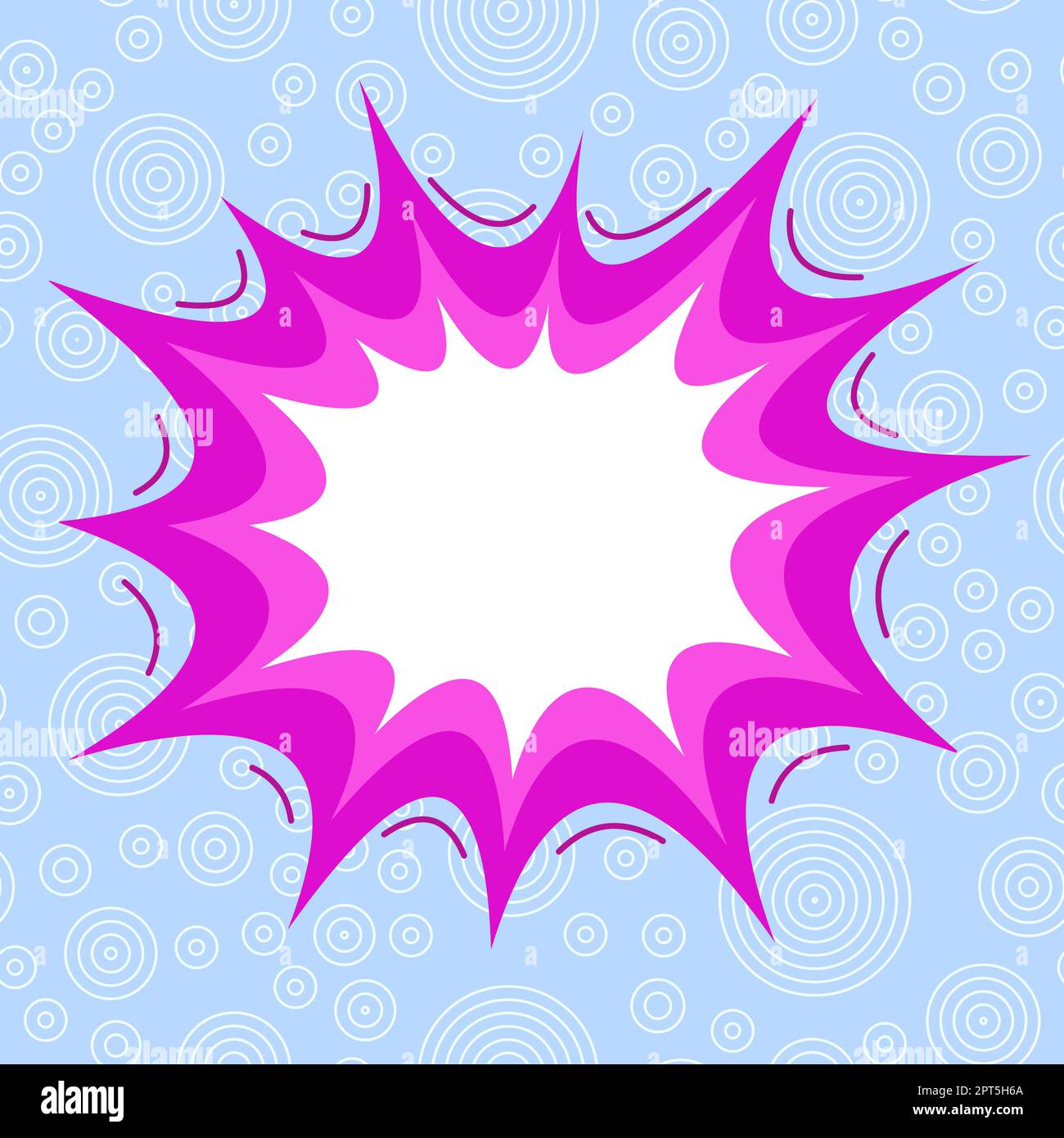 Asymmetrical uneven shaped format pattern object outline multicolour ...