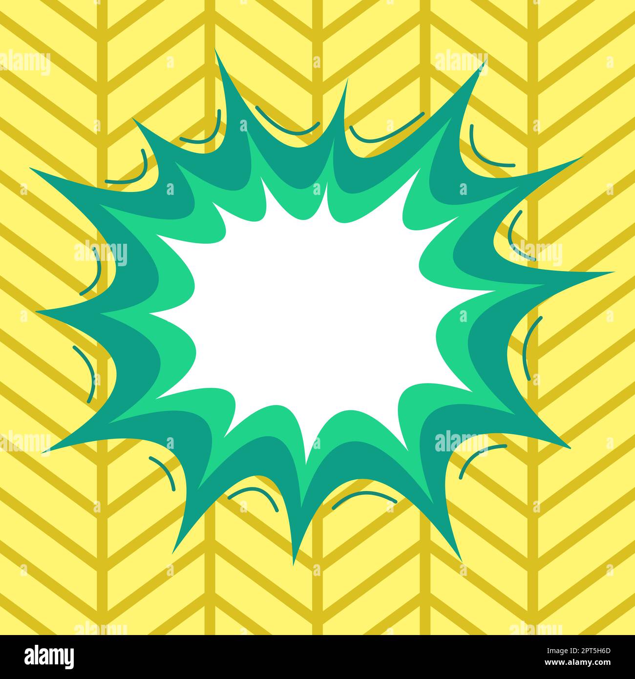 Asymmetrical uneven shaped format pattern object outline multicolour ...