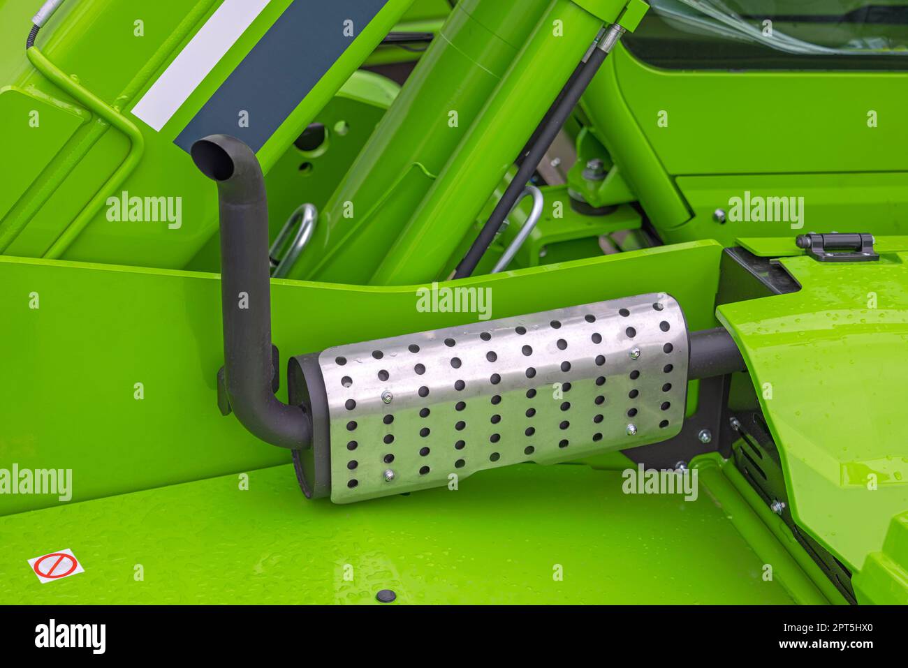 Exhaust With Stainless Steel Protection Shield at Green Construction ...