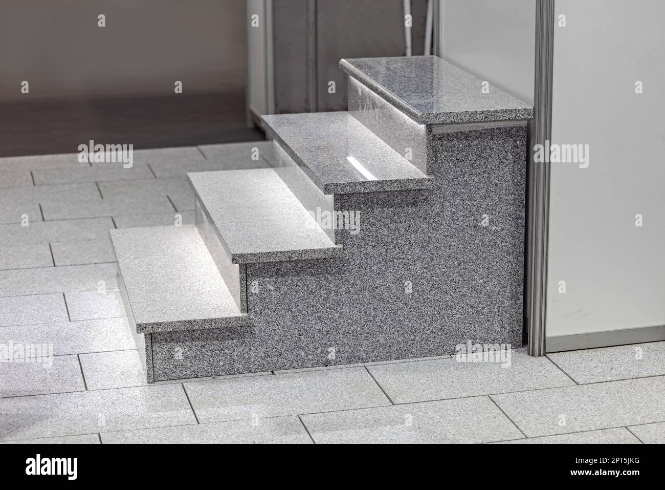 Grey Granite Stone Stairs Building Structure House Stock Photo - Alamy