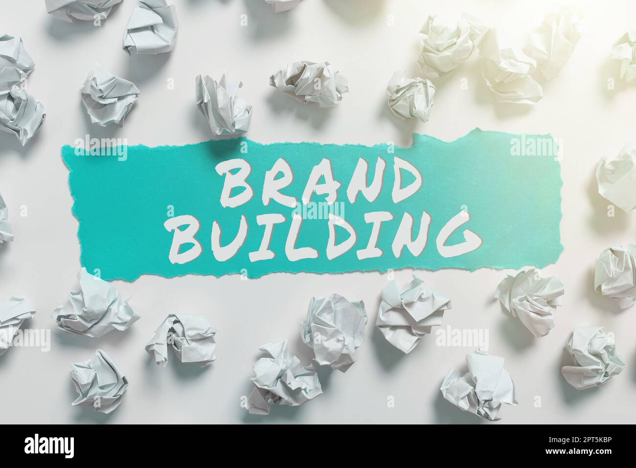 Text sign showing Brand Building, Internet Concept boosting customer s ...