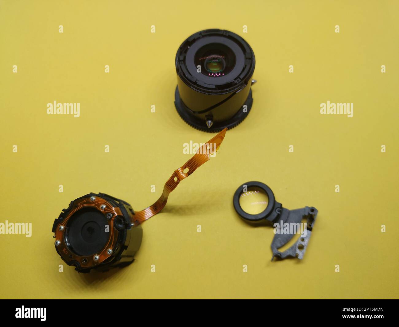 Disassembly and repair of digital camera the parts Stock Photo - Alamy