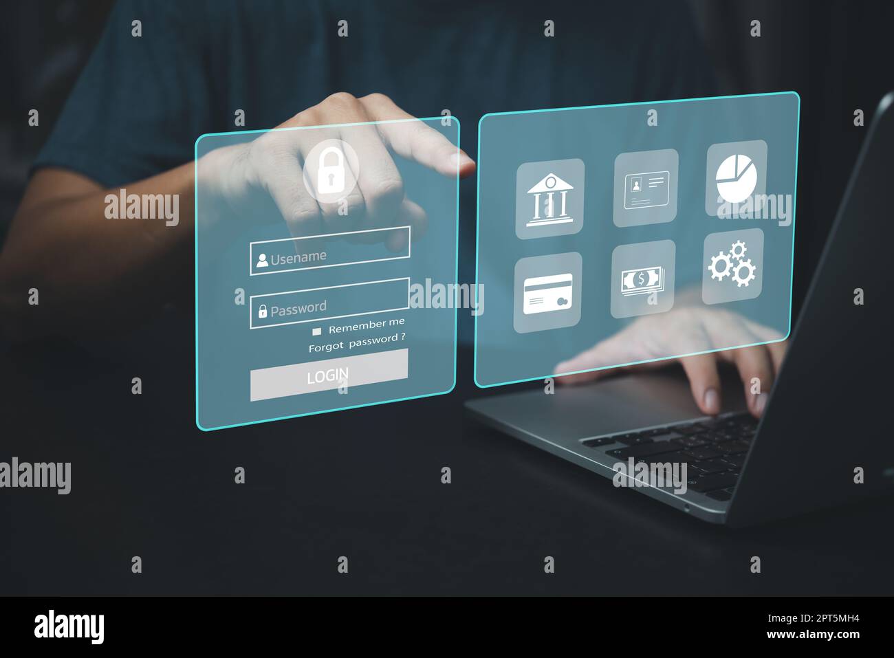 Internet banking online. Security connect network login and password ...