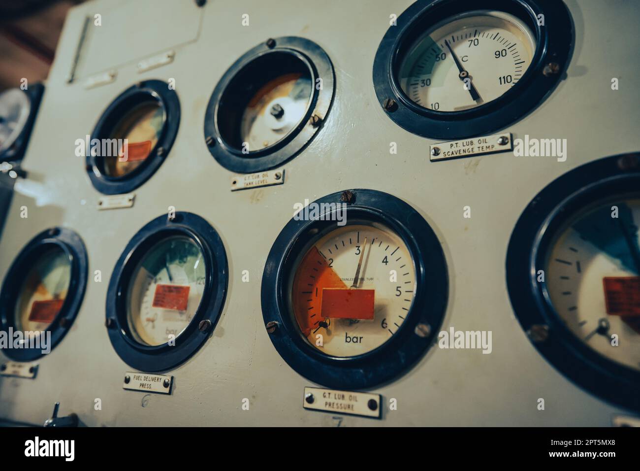 Image of a control panel with many buttons Stock Photo - Alamy