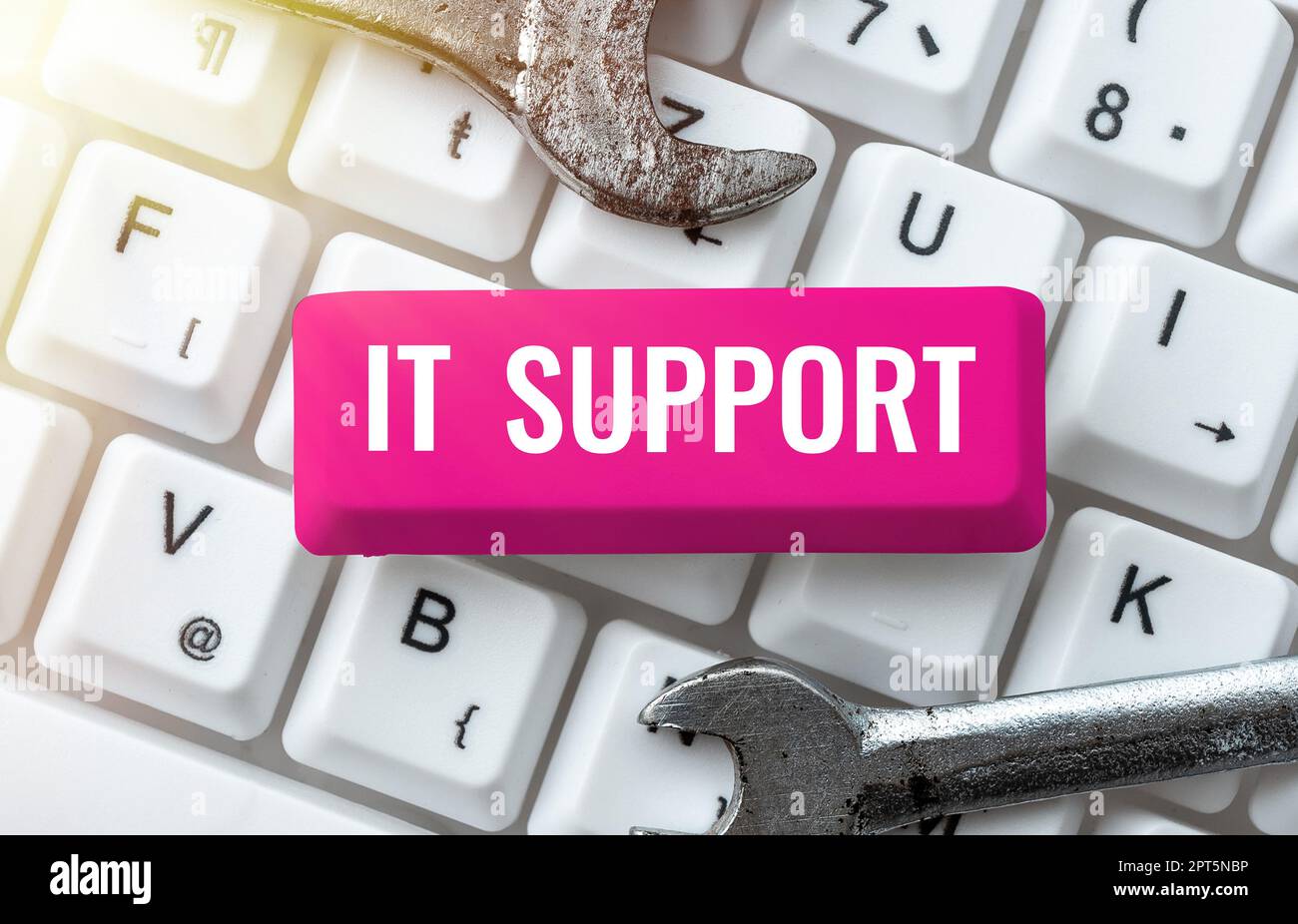 Conceptual display It Support, Business idea Lending help about ...