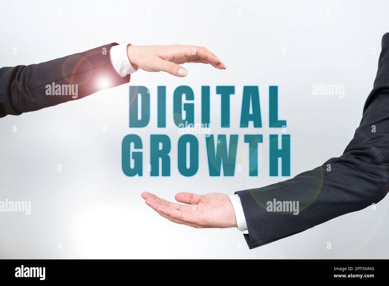 Inspiration showing sign Digital Growth, Business approach early stages ...