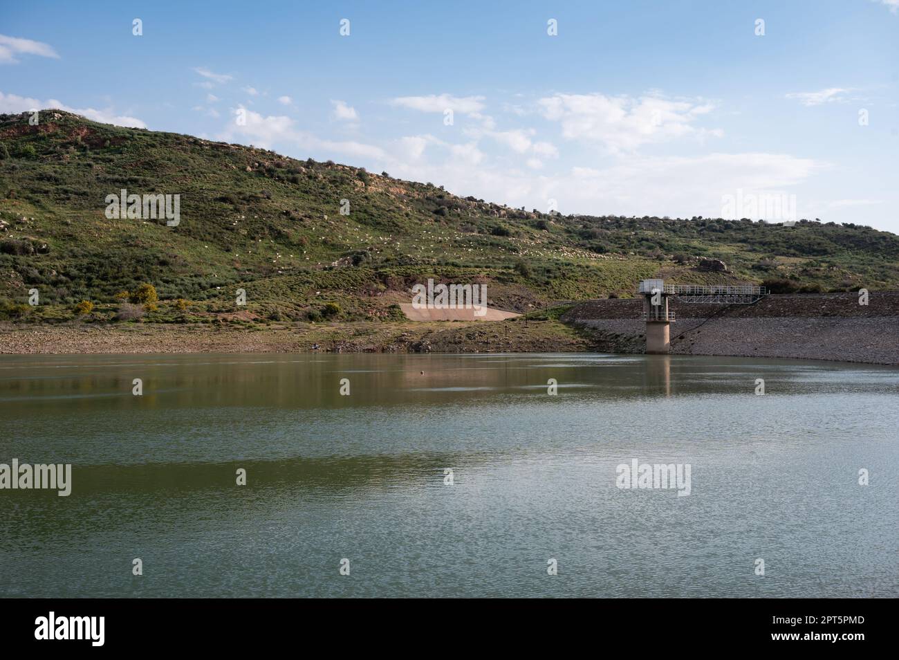 Mavrokolympos dam hi-res stock photography and images - Alamy