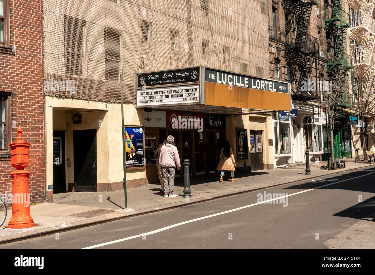Lucille Lortel Theatre in the Greenwich Village neighborhood of New ...