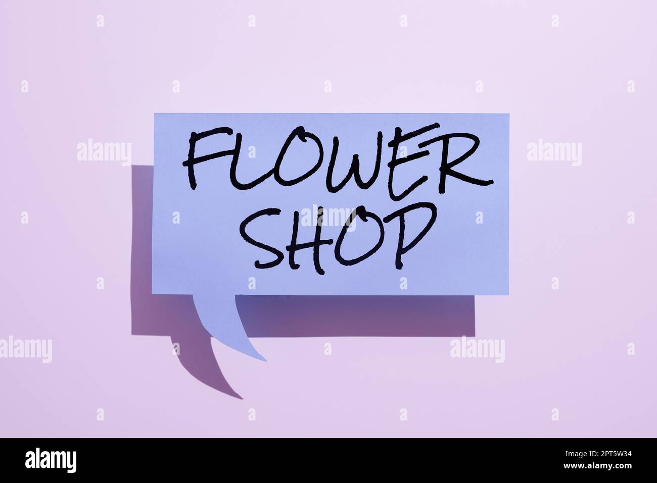 Inspiration showing sign Flower Shop, Word for where cut flowers are ...