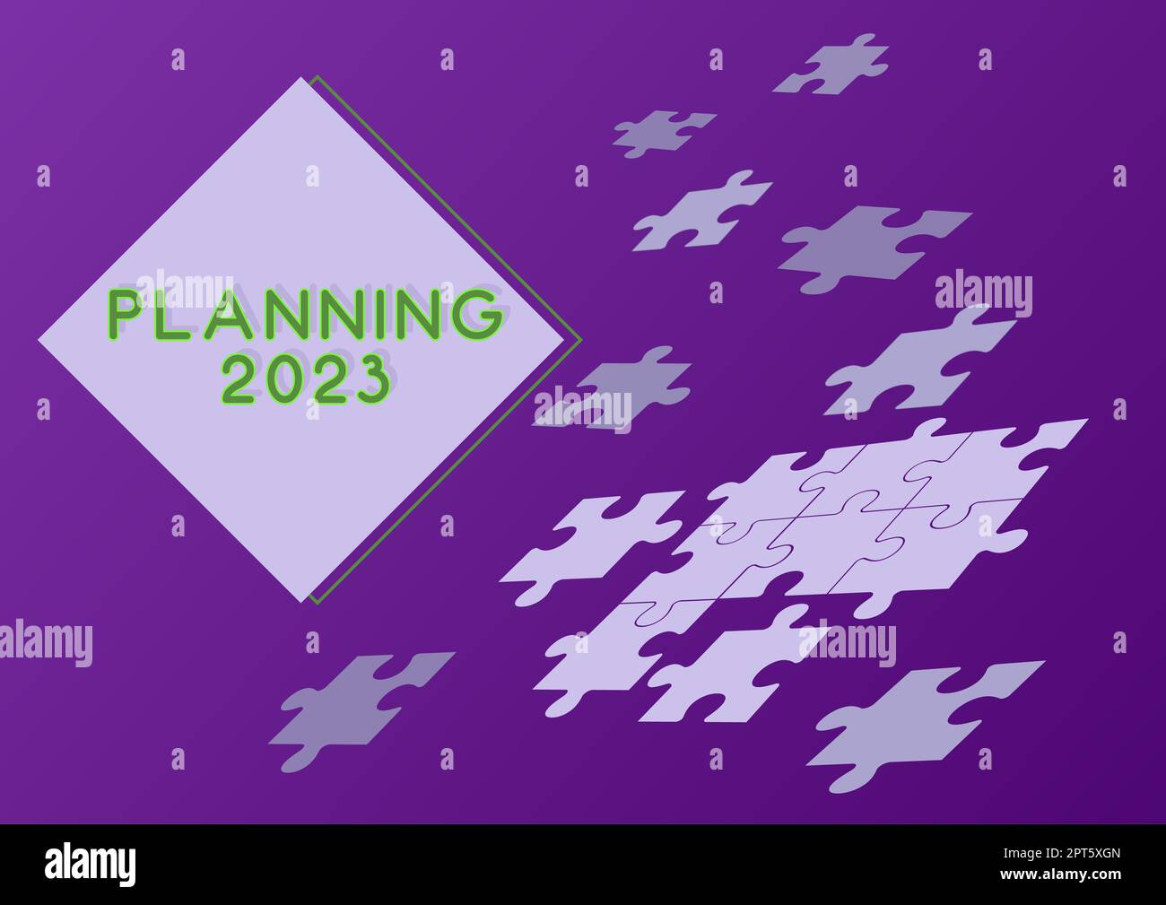 Sign displaying Planning 2023, Word for Begin with end in the Mind ...