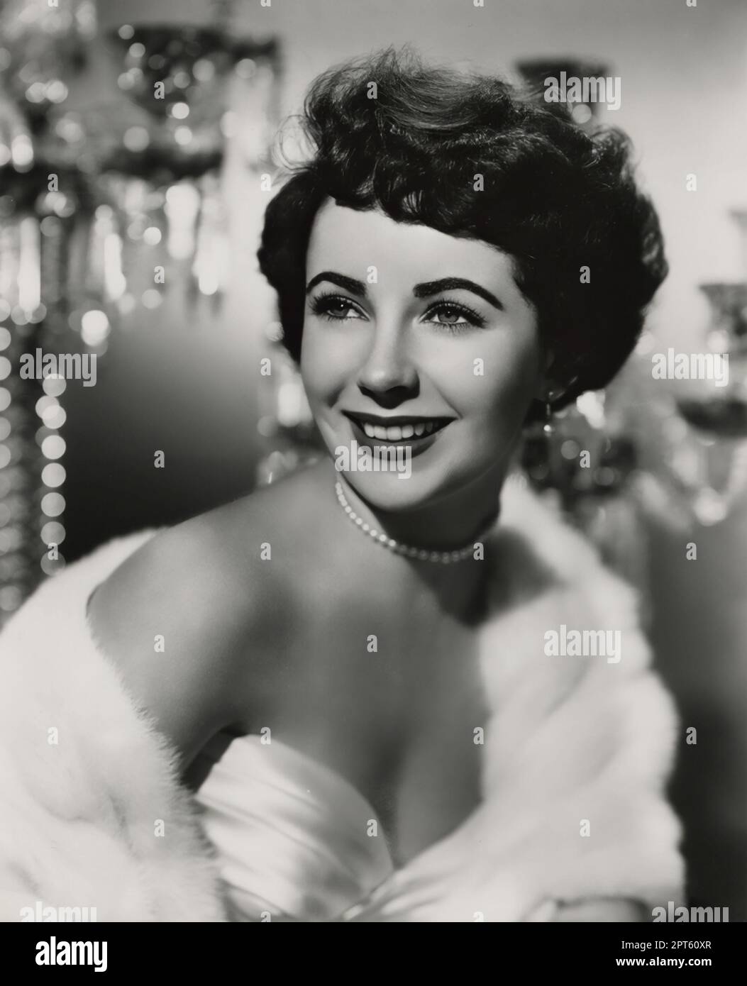Elizabeth Taylor, publicity photo 1950 Stock Photo - Alamy