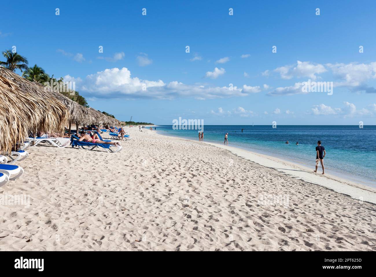 Beach, Playa Ancon, Trinidad, Cuba Stock Photo - Alamy
