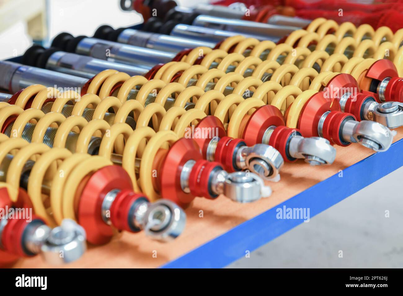 Shock absorbers factory hi-res stock photography and images - Alamy