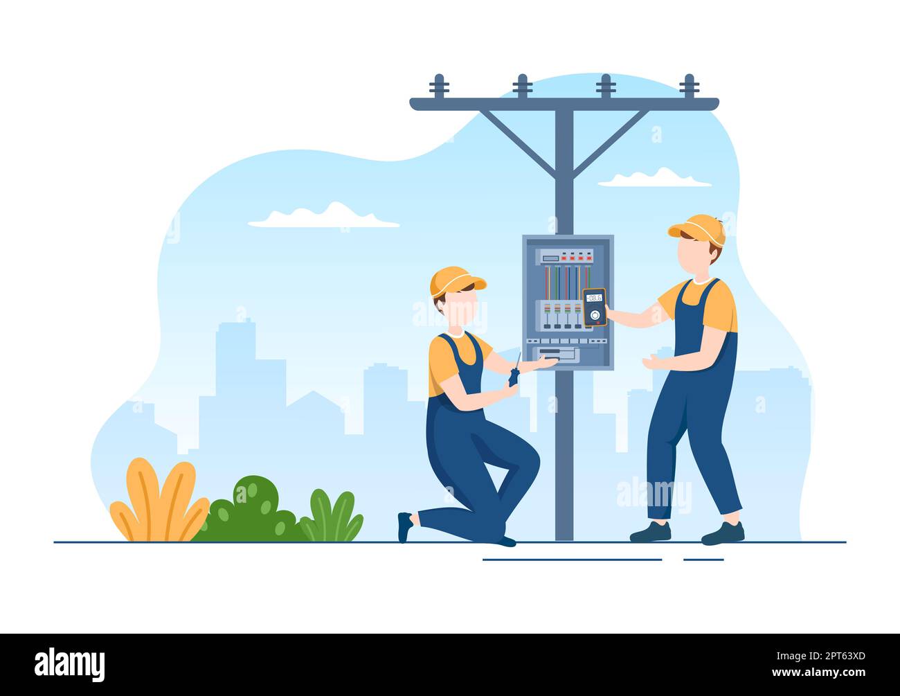 Lighting and Electricity Energy Maintenance Service Panel Cabinet of ...