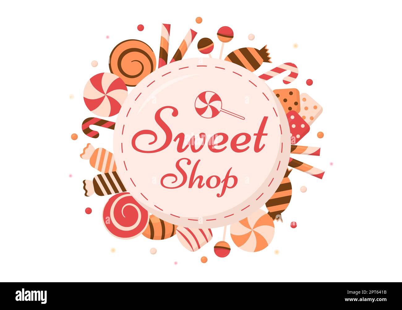 Sweet Shop Selling Various Bakery Products, Cupcake, Cake, Pastry or ...