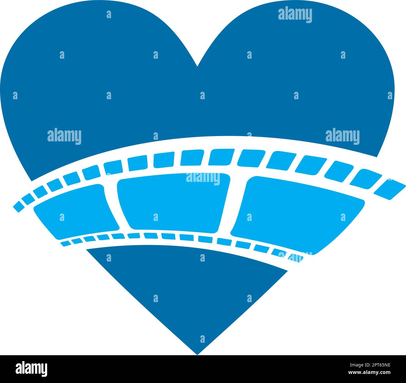 Cinema love Stock Vector Images - Alamy