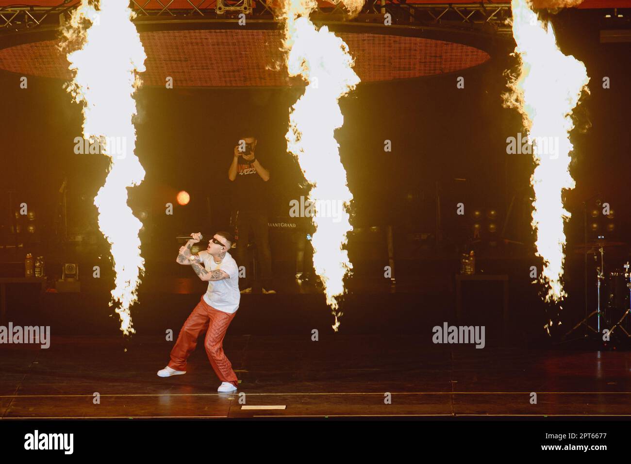 Lazza rapper hi-res stock photography and images - Alamy