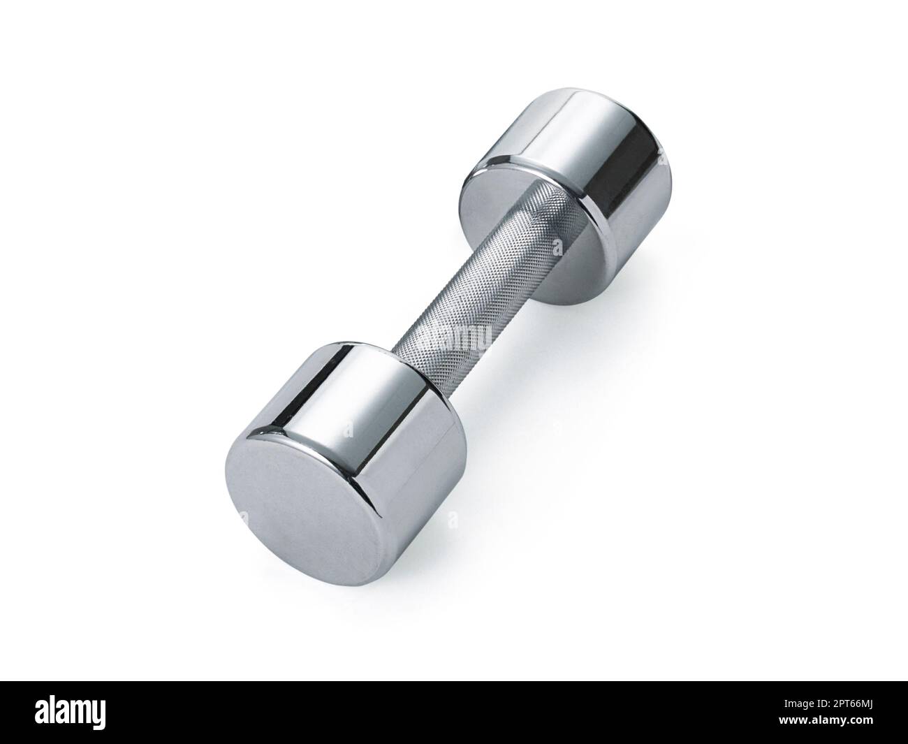 steel dumbbells isolated on white background Stock Photo - Alamy