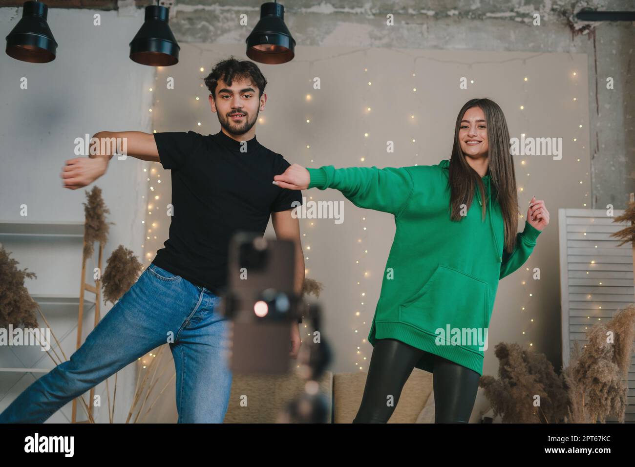 Social media influencer dance hi-res stock photography and images - Alamy