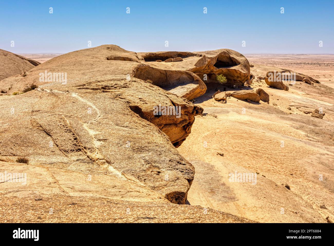Bird Feather Mountain, Granite Rocks, Namib Naukluft Park, Namibia ...