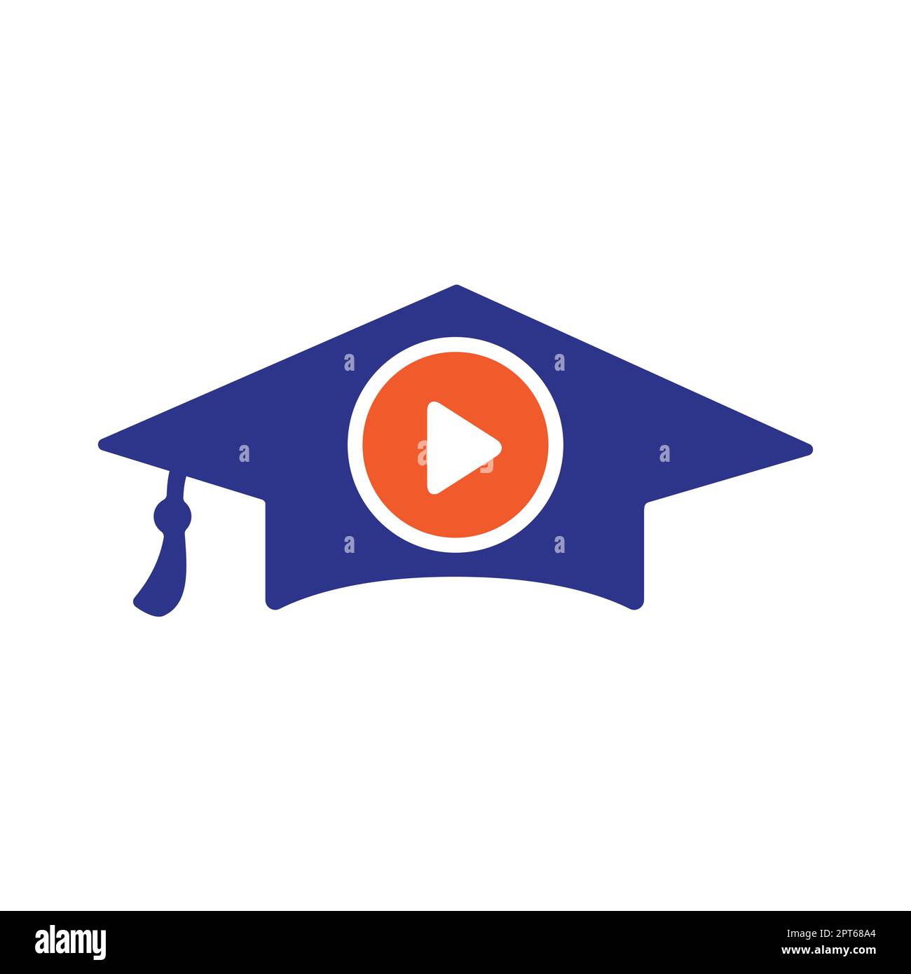 Video learning education vector logo design template. Media education ...