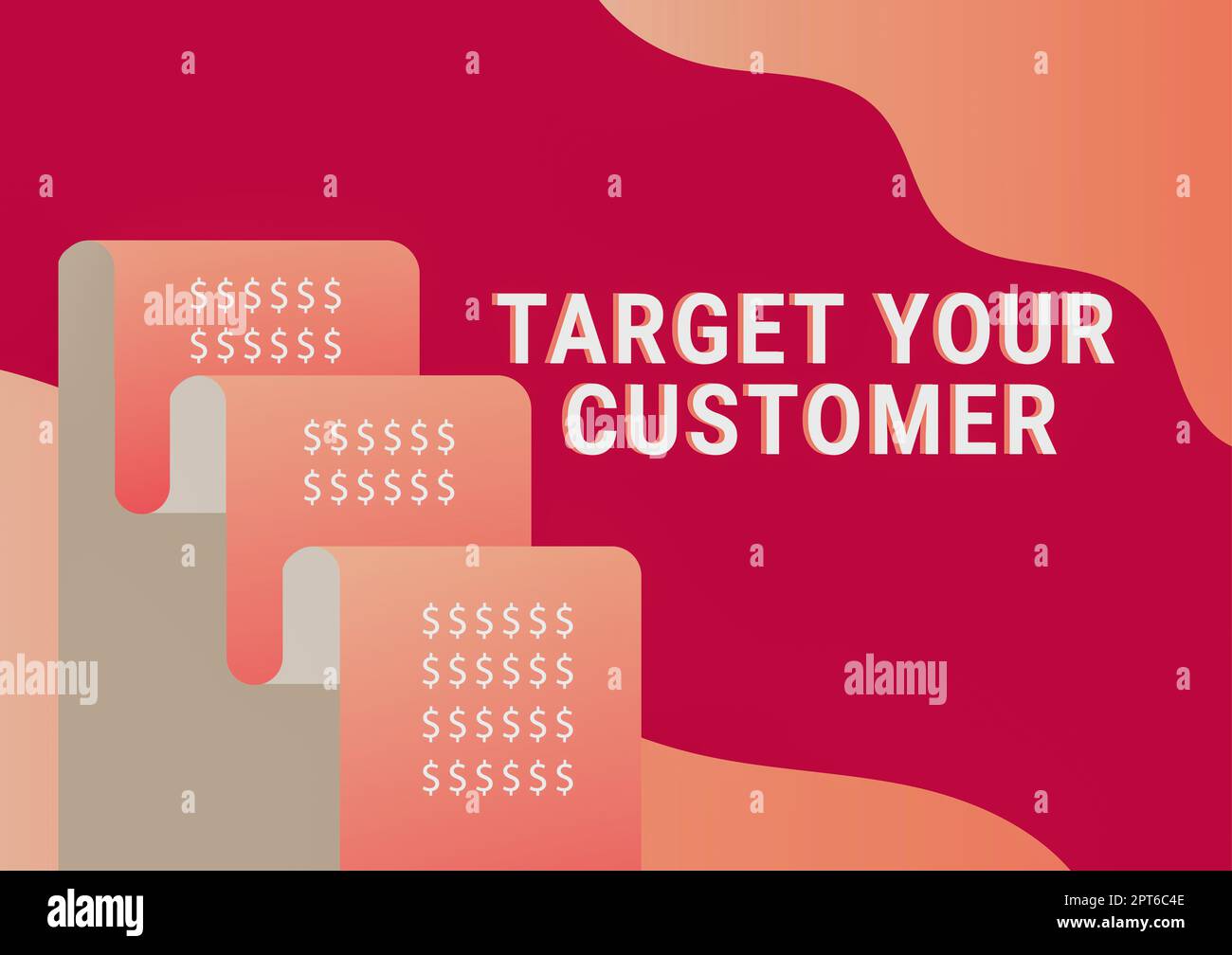 Hand writing sign Target Your Customer, Business idea Tailor Marketing ...