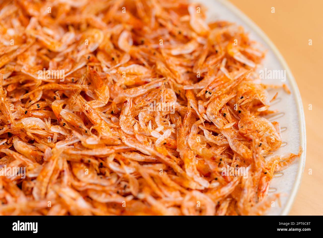 Dried shrimp prawn in traditional Chinese cuisine Stock Photo - Alamy