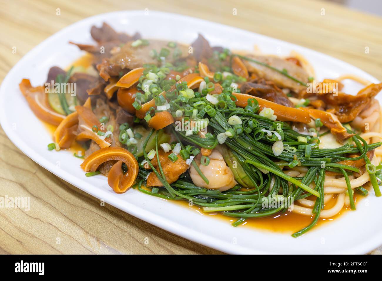 Taiwanese cuisine soy sauce braised food Stock Photo - Alamy