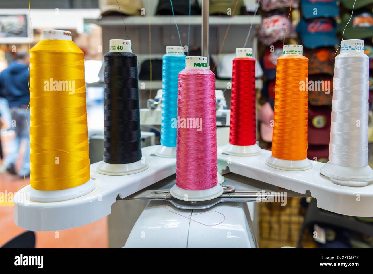 Europe, Netherlands, North Holland, Beverwijk. April 24, 2022. Multi ...