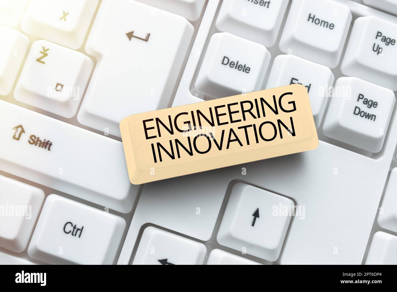 Sign displaying Engineering Innovation, Business approach Process ...