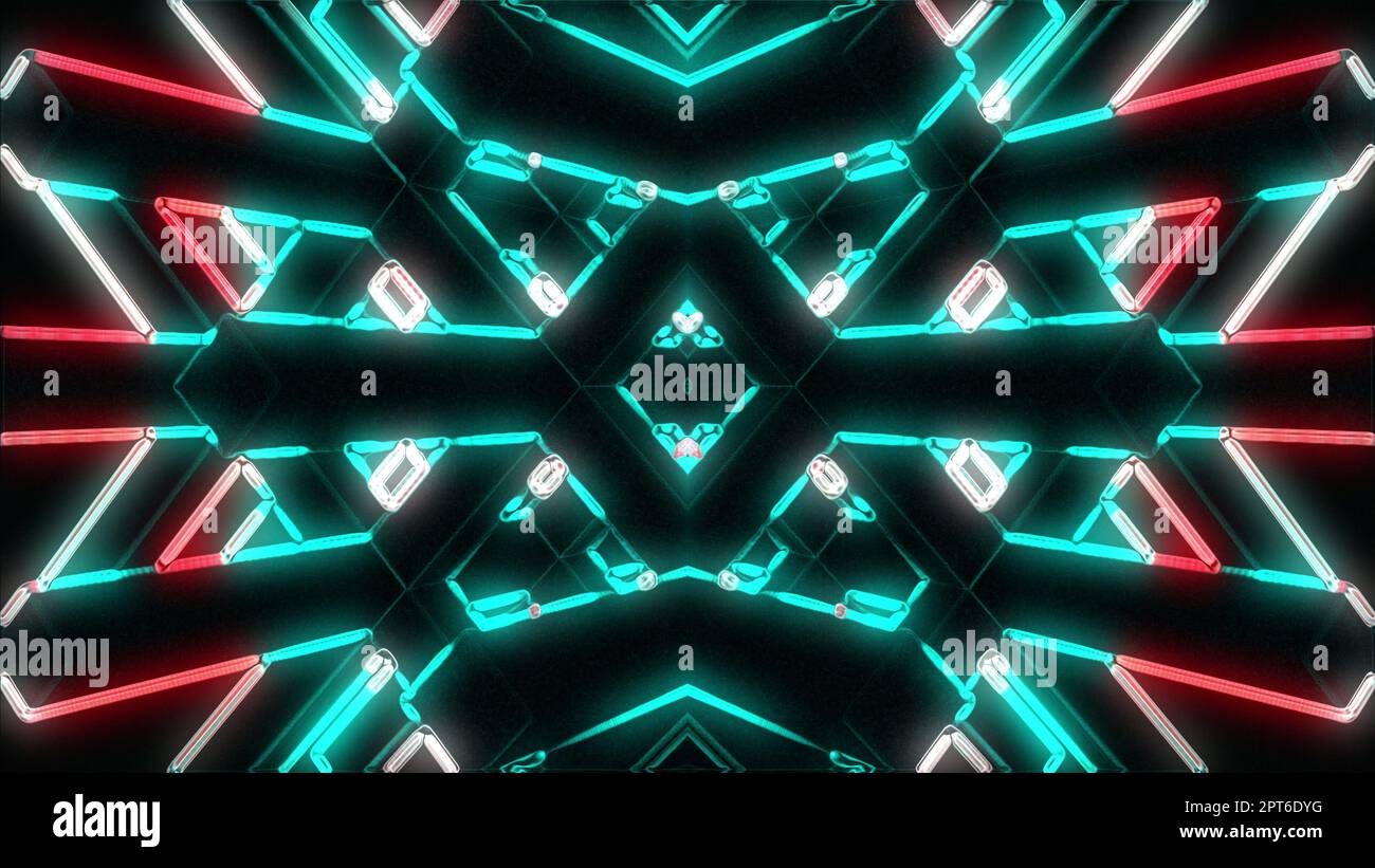 Glowing lines. Computer generated 3d render Stock Photo - Alamy