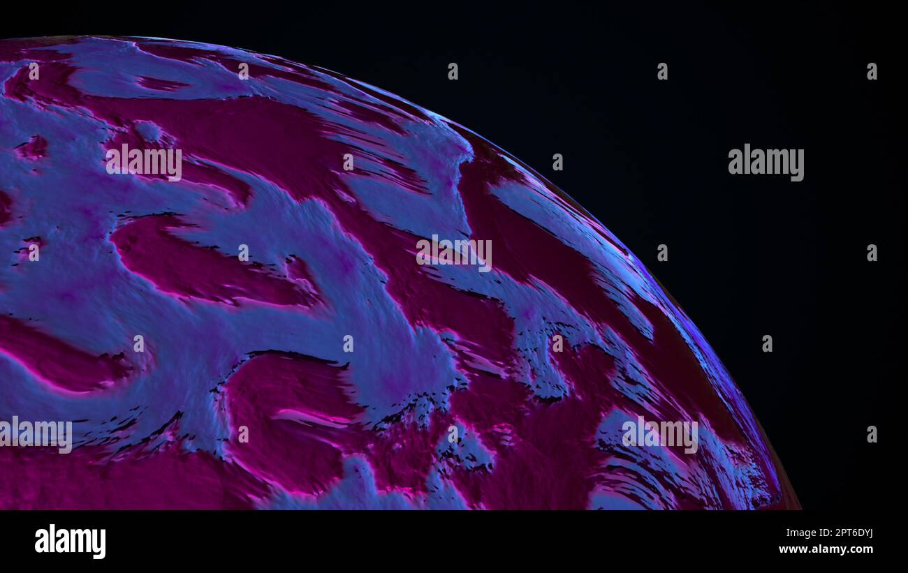 Abstract swirl sphere. Computer generated 3d render Stock Photo - Alamy