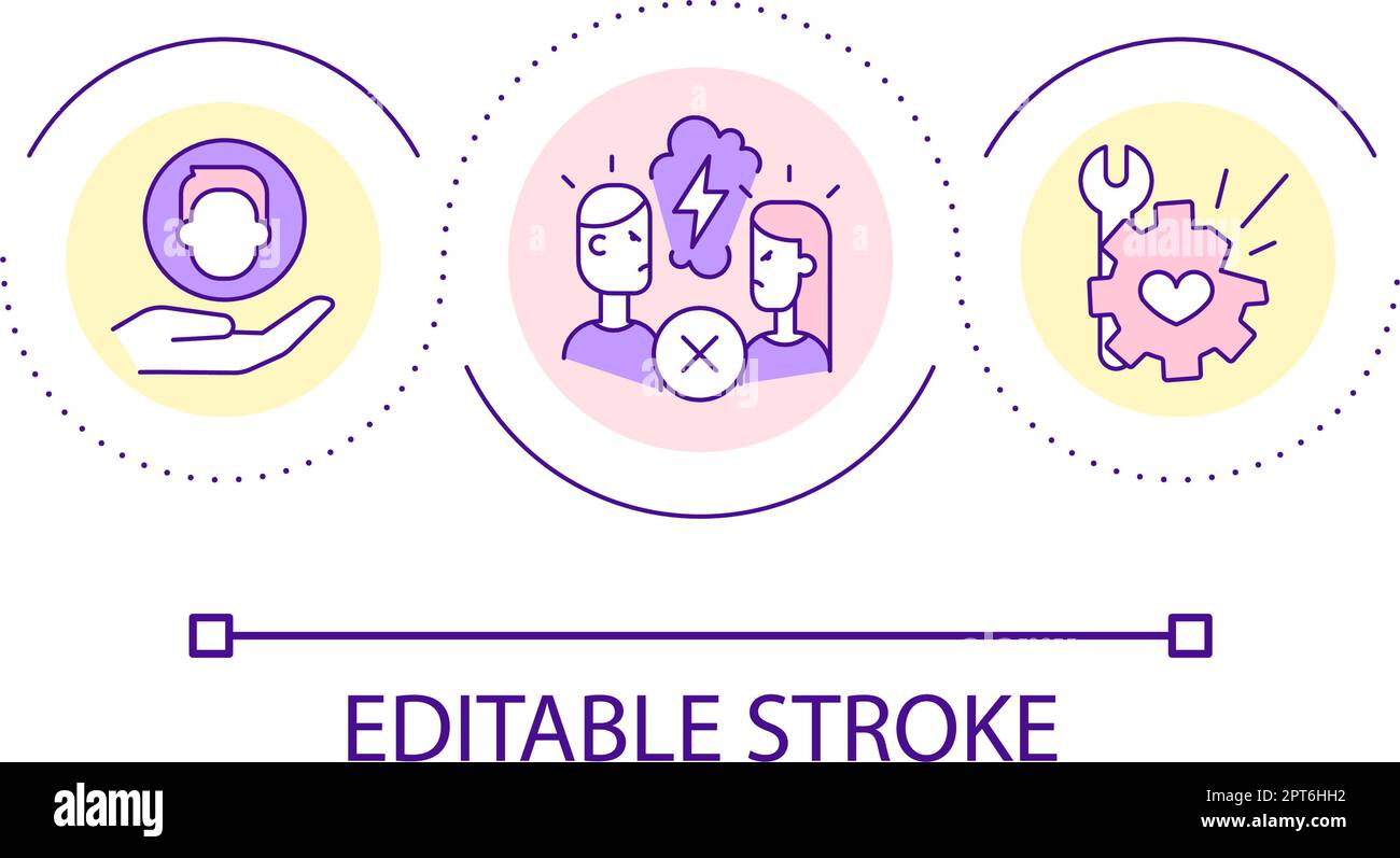 Marital conflict Stock Vector Images - Alamy