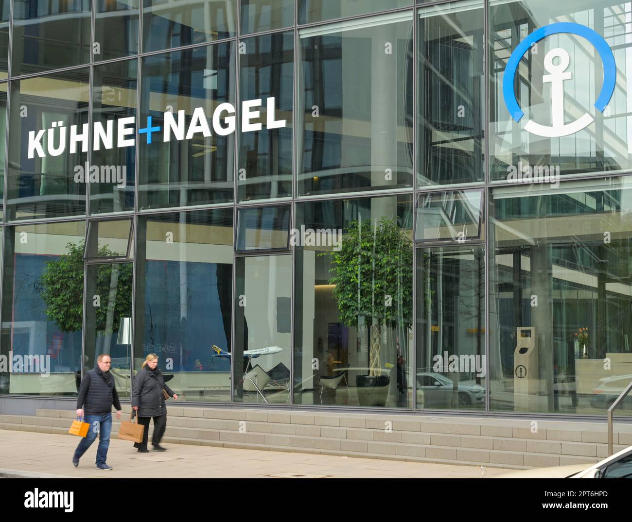 Kuehne und Nagel, Grosser Grasbrook, Hafencity, Hamburg, Germany Stock ...
