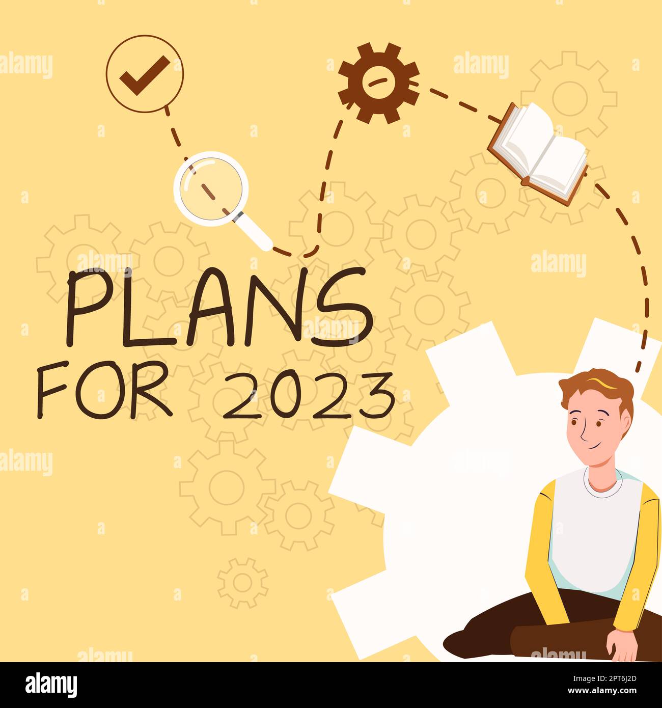 Writing displaying text Plans For 2023, Conceptual photo an intention ...
