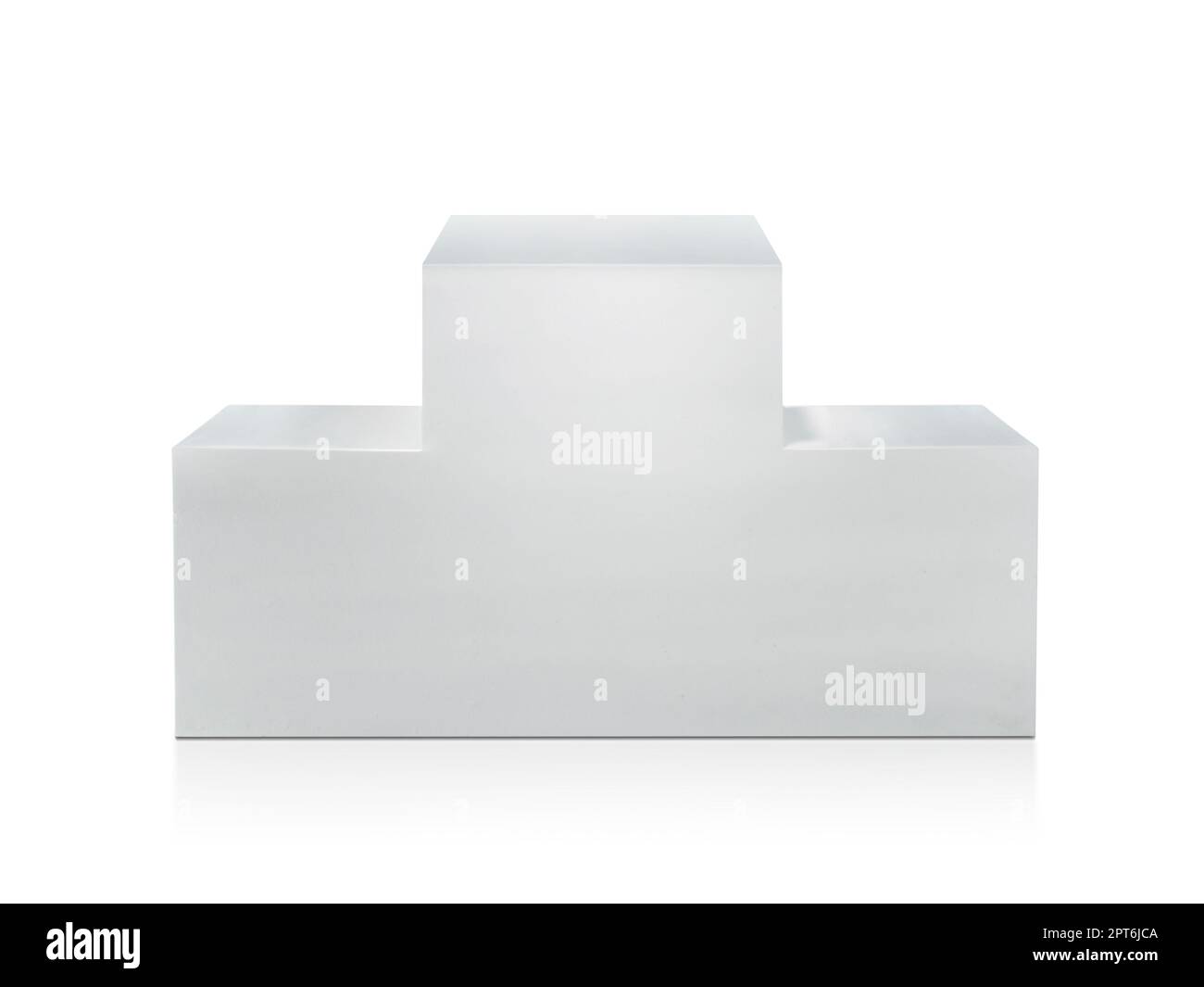 Winners podium on white background Stock Photo - Alamy
