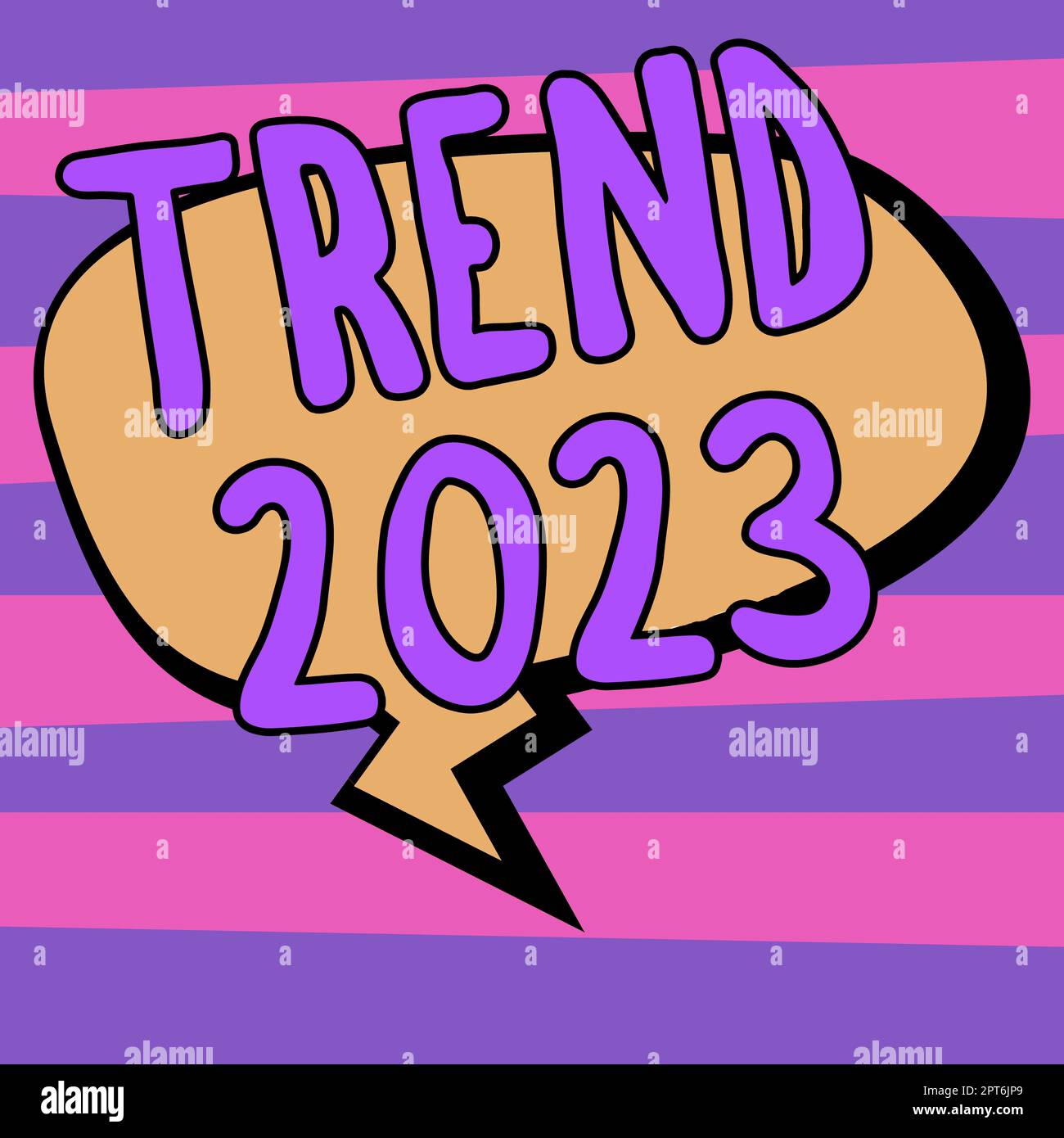 Writing displaying text Trend 2023, Internet Concept things that is ...