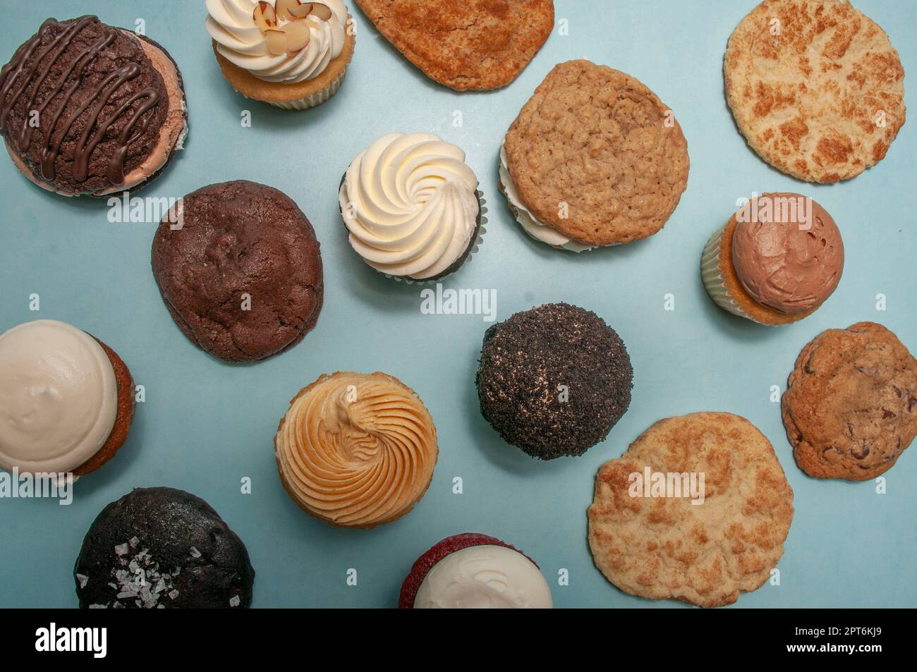 Authentic traditional confectionary food known as the cookies and ...