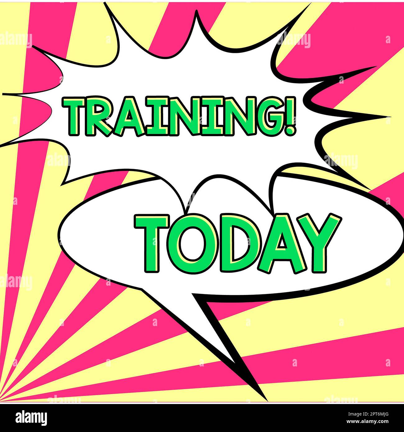 Hand writing sign Training, Concept meaning An activity occurred when ...