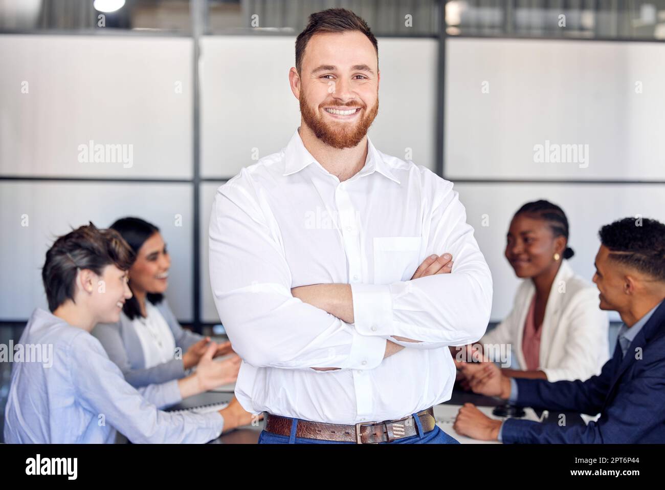 You gotta keep pushing yourself. a young businessman in the middle of a ...