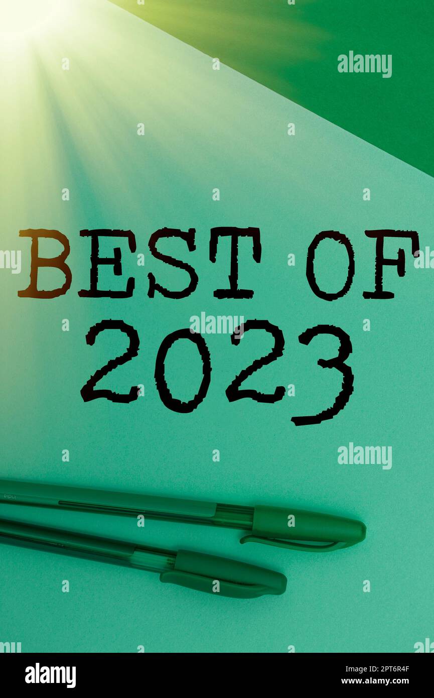 Conceptual display Best Of 2023, Internet Concept great and marvelous ... Conceptual display Best Of 2023, Internet Concept great and marvelous ...
