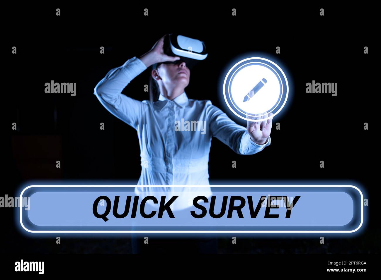 Conceptual display Quick Survey, Business concept Conduct fast check on ...