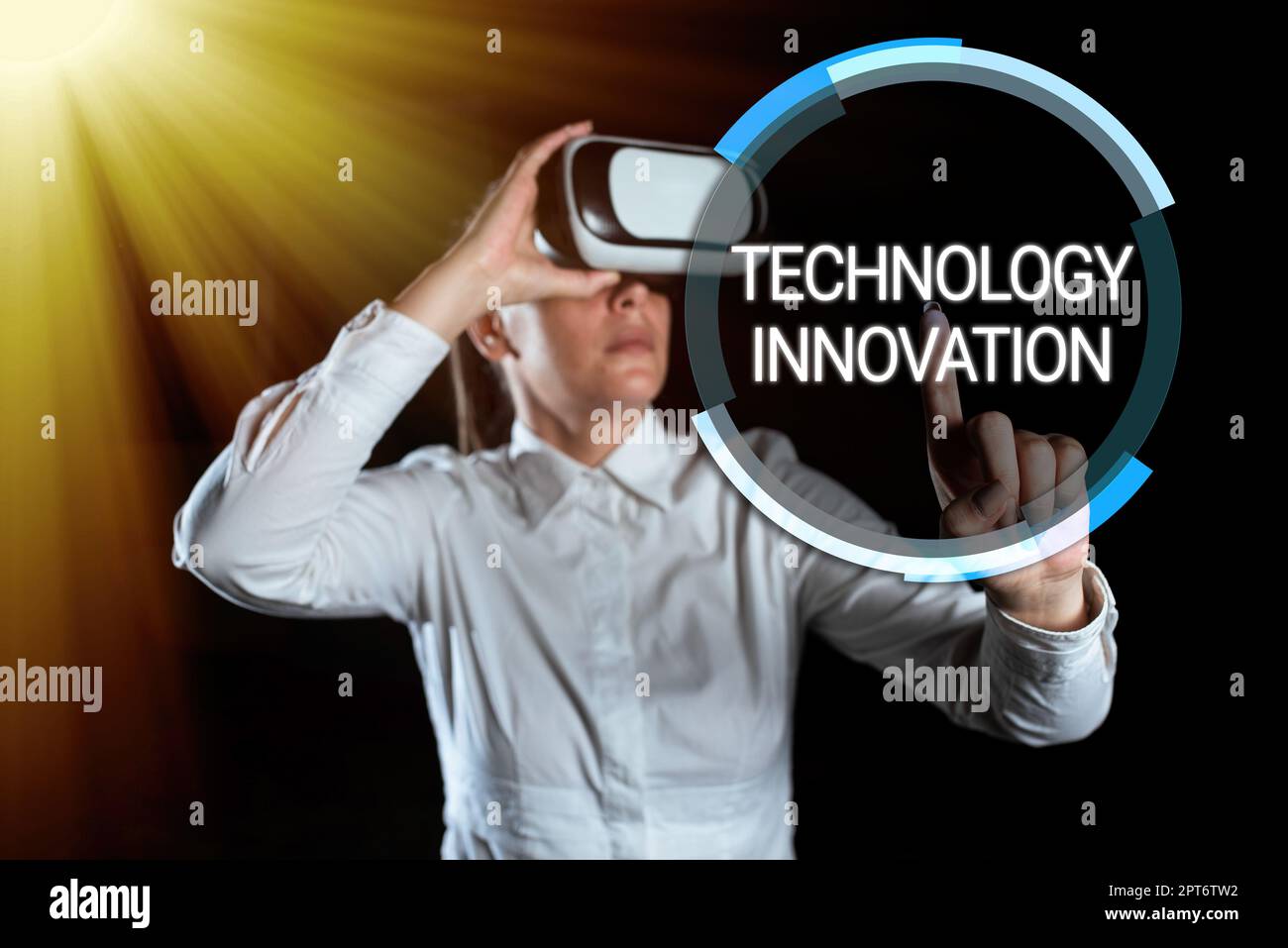 Text showing inspiration Technology Innovation, Internet Concept ...