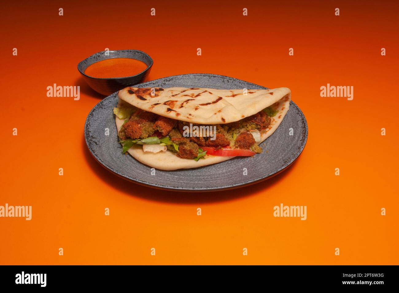 Delicious middle eastern cuisine known as falafel pita Stock Photo - Alamy