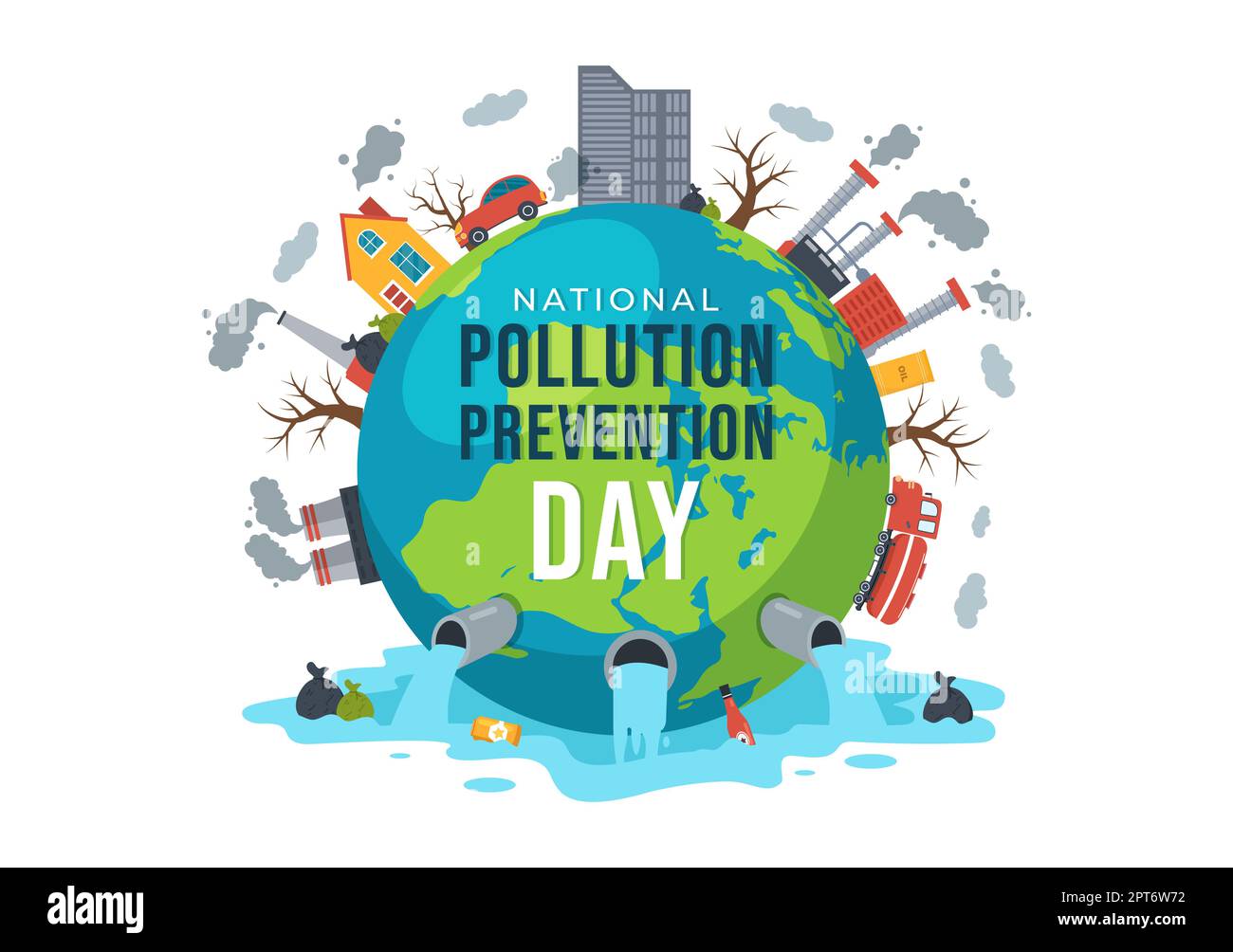 National Pollution Prevention Day for Awareness Campaign About Factory ...