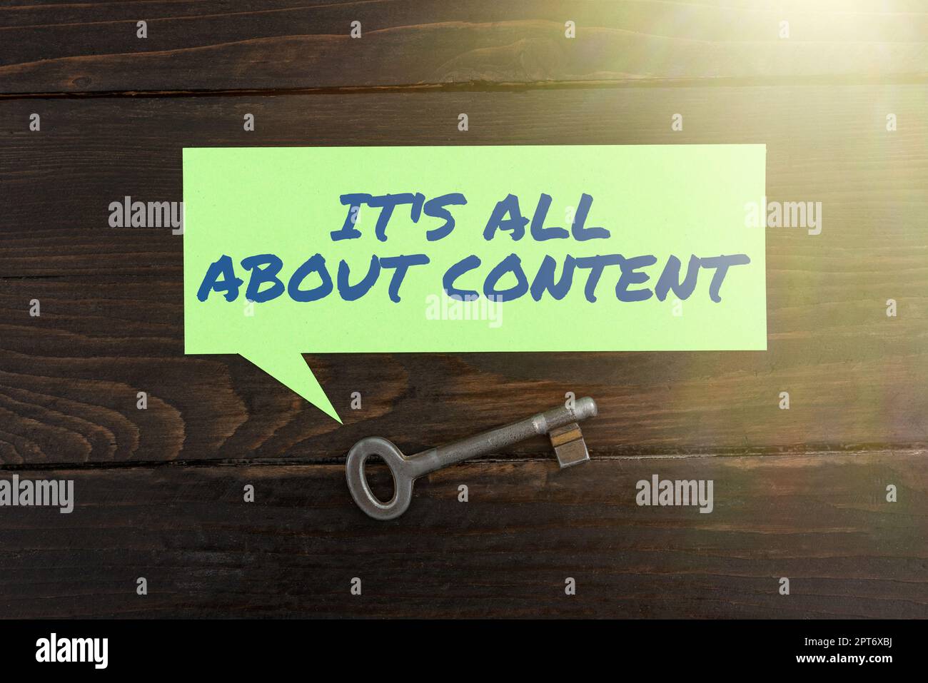 Conceptual caption It S Is All About Content, Business idea Express ...