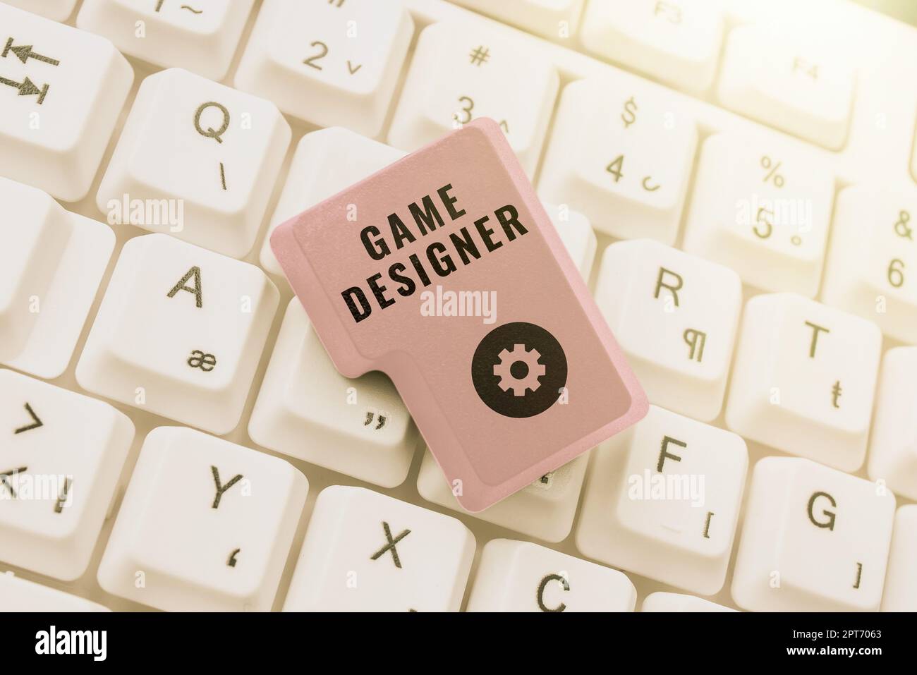 Inspiration showing sign Game Designer, Business idea Campaigner Pixel Scripting Programmers ...